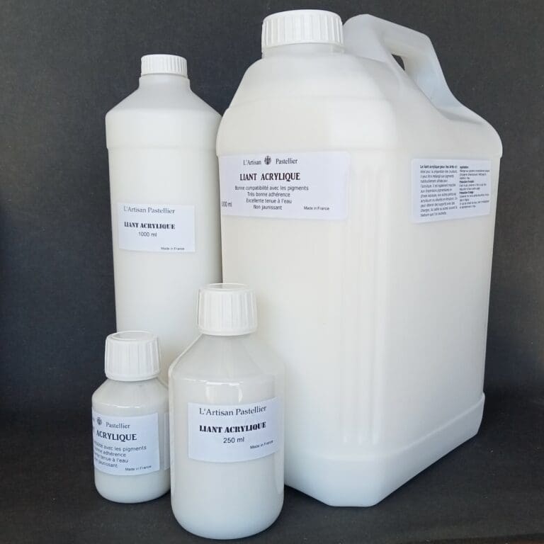 Liant acrylique – L'Artisan Pastellier